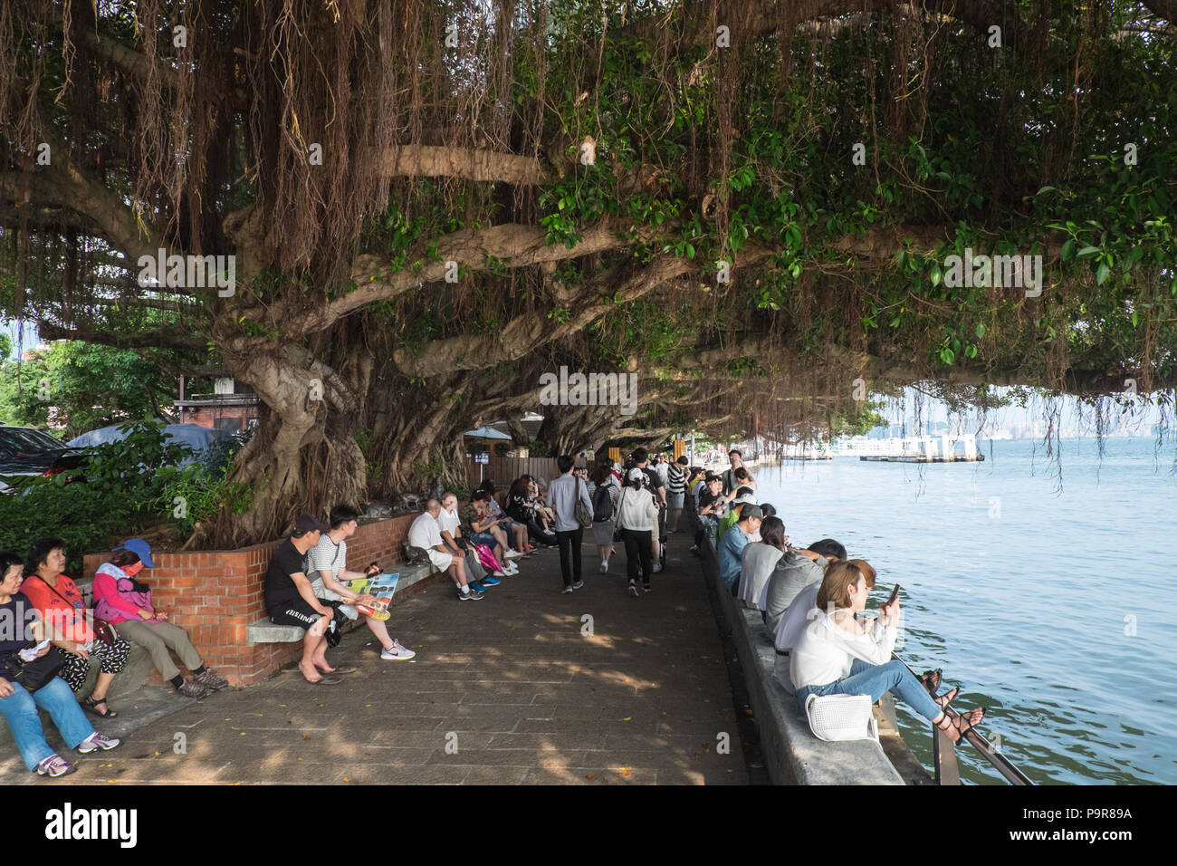 Tamsui,port,sea,river,coast,coastline,Taipei,Taiwan,China,Chinese ...