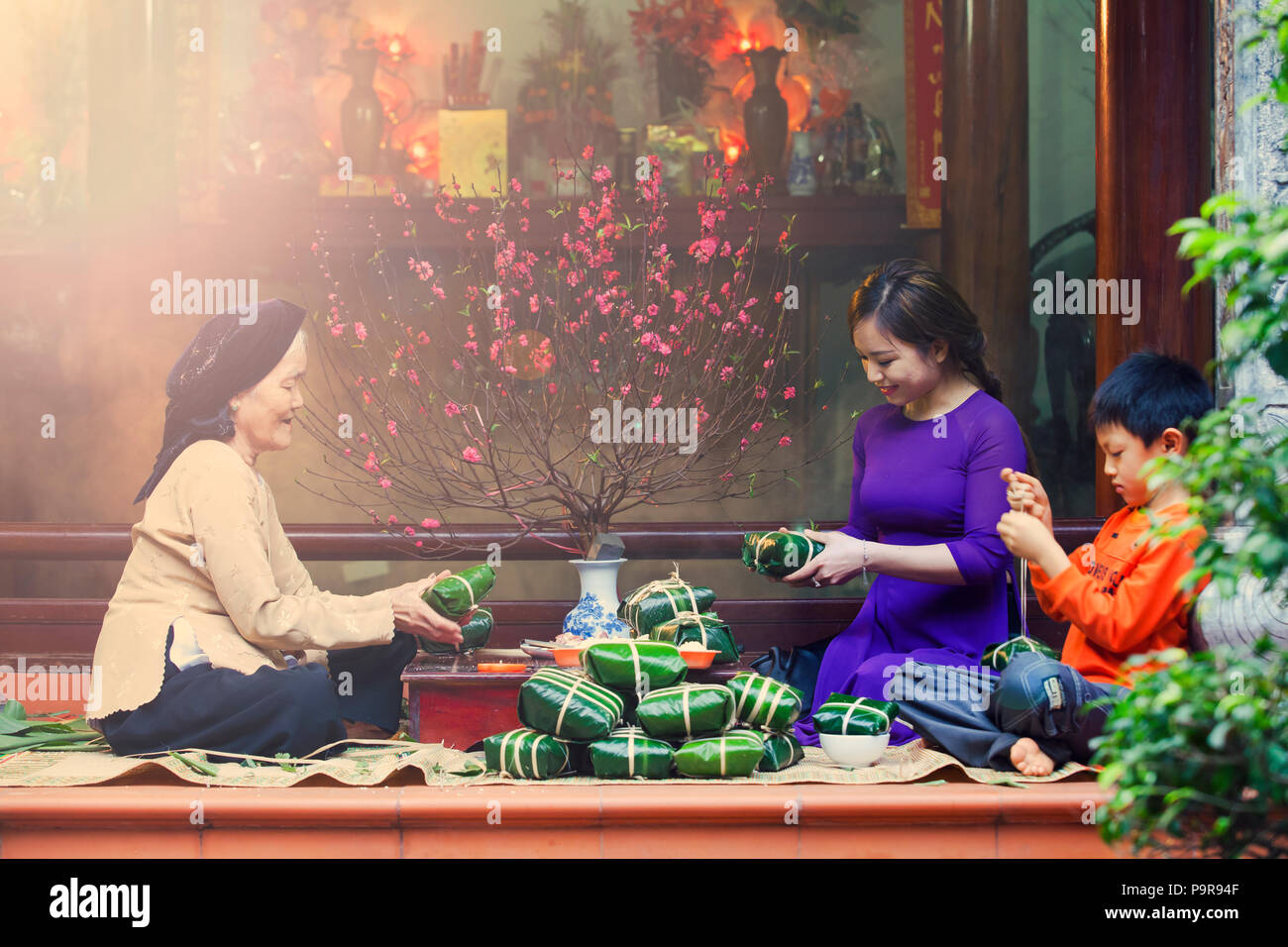 Vietnam daily life Stock Photo - Alamy