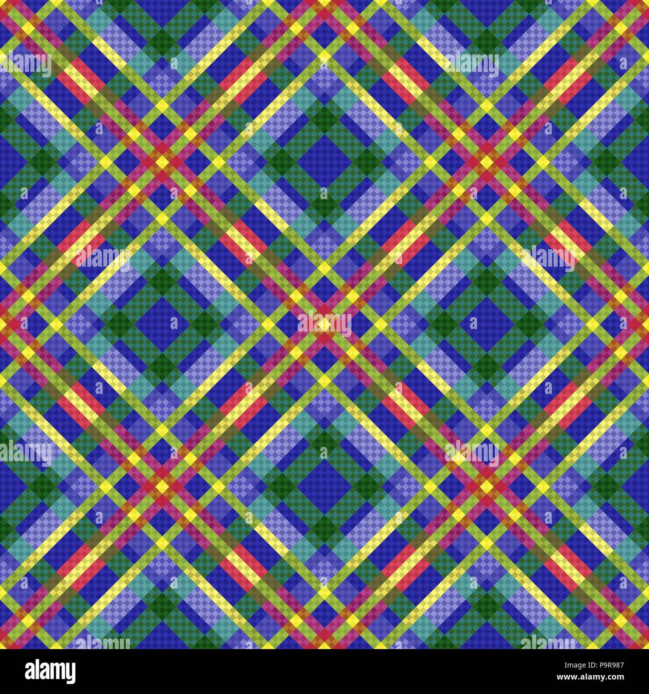 Wool, macro, blue and red Stock Vector Images - Alamy