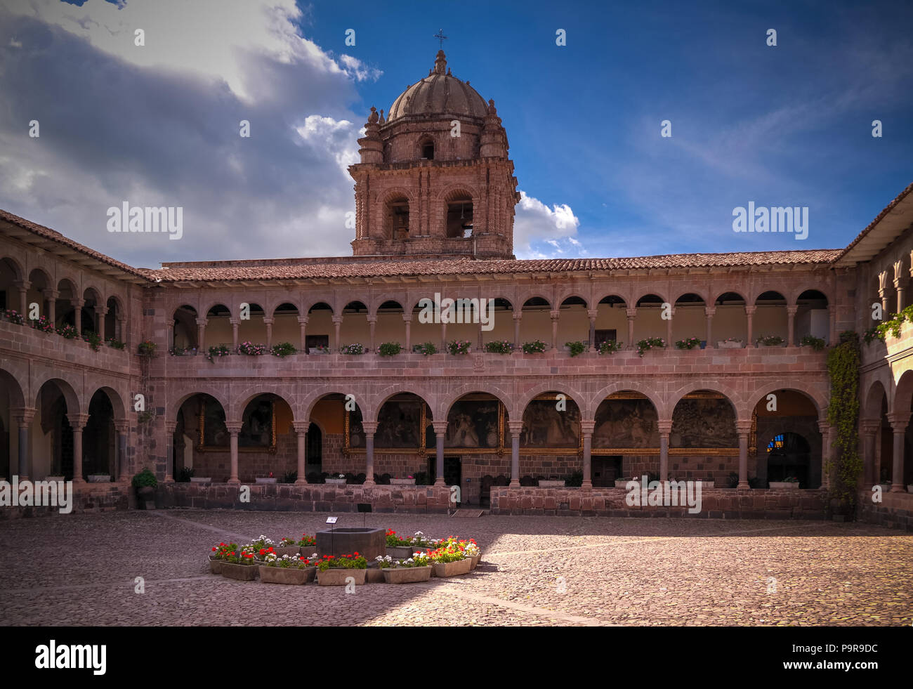 Coricancha sun temple peru hi-res stock photography and images - Alamy