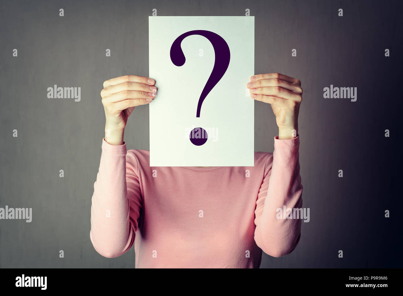 Anonymous question mark hi-res stock photography and images - Alamy