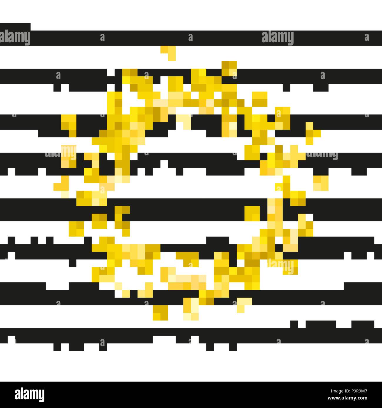 Confetti gold foil falling Cut Out Stock Images & Pictures - Alamy