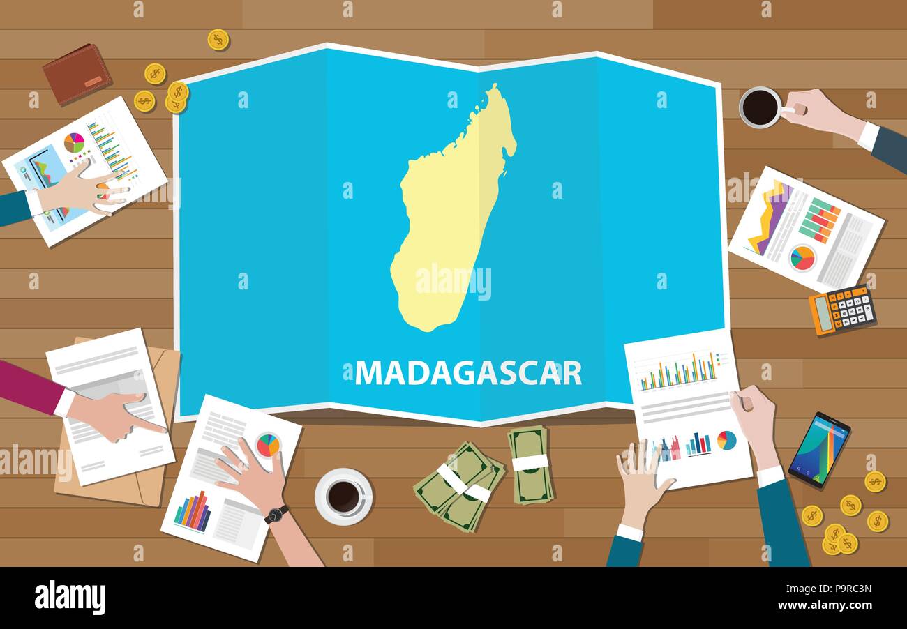 madagascar africa economy country growth nation team discuss with fold ...