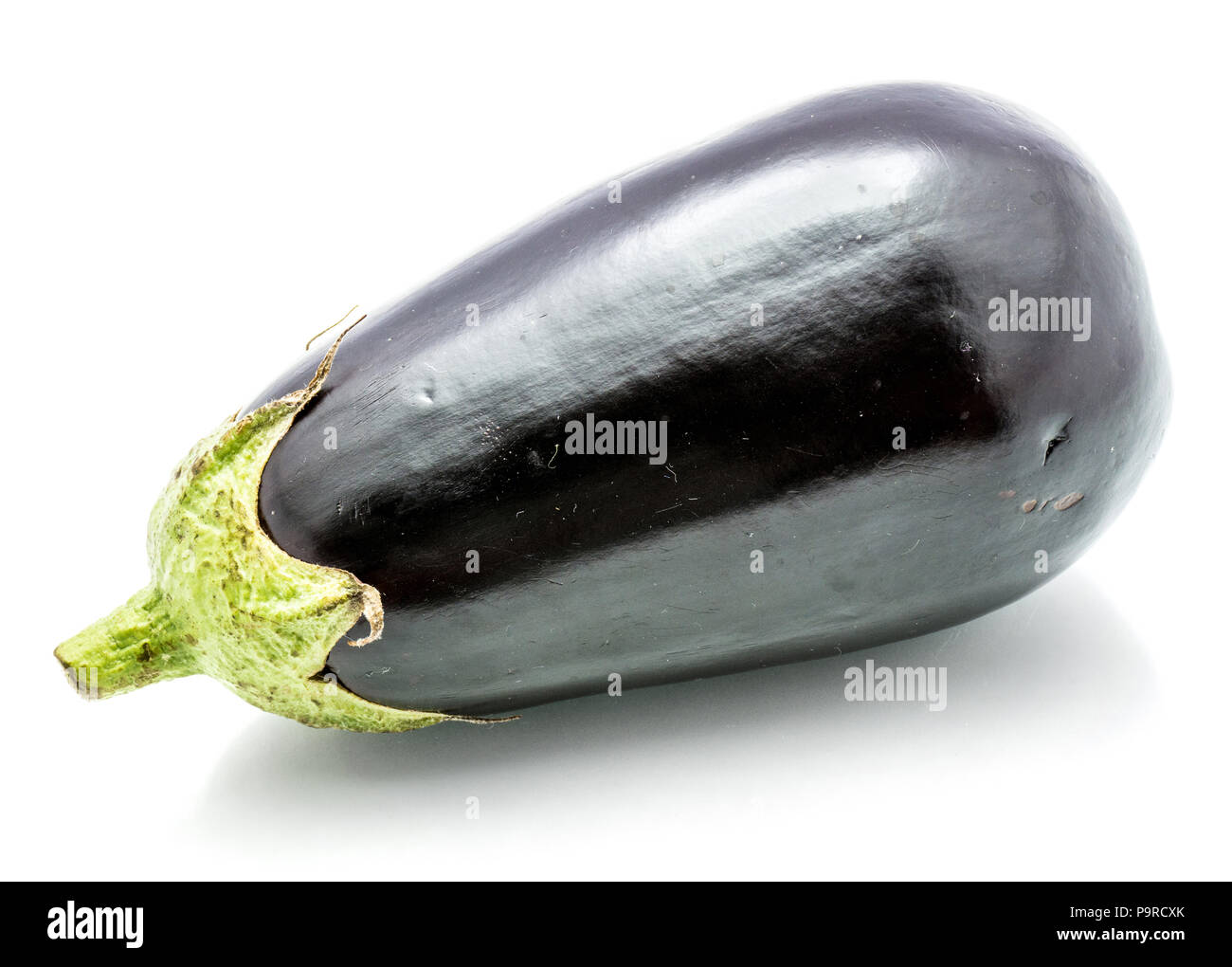 Aubergine brinjal solanum melongena Cut Out Stock Images & Pictures - Alamy