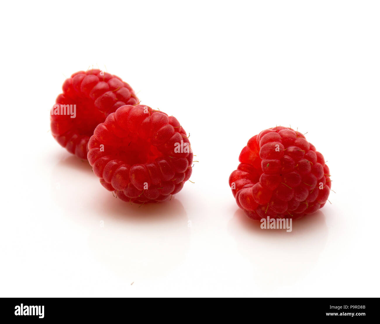 American red raspberries rubus idaeus hi-res stock photography and ...