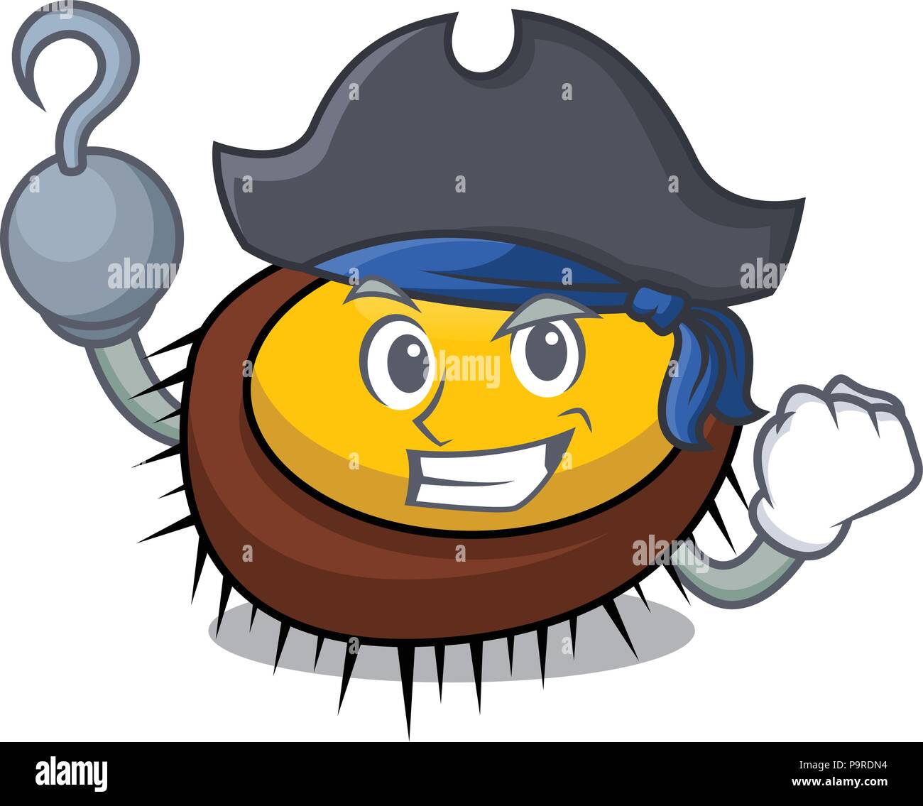 Sea urchin shell beach Stock Vector Images - Alamy