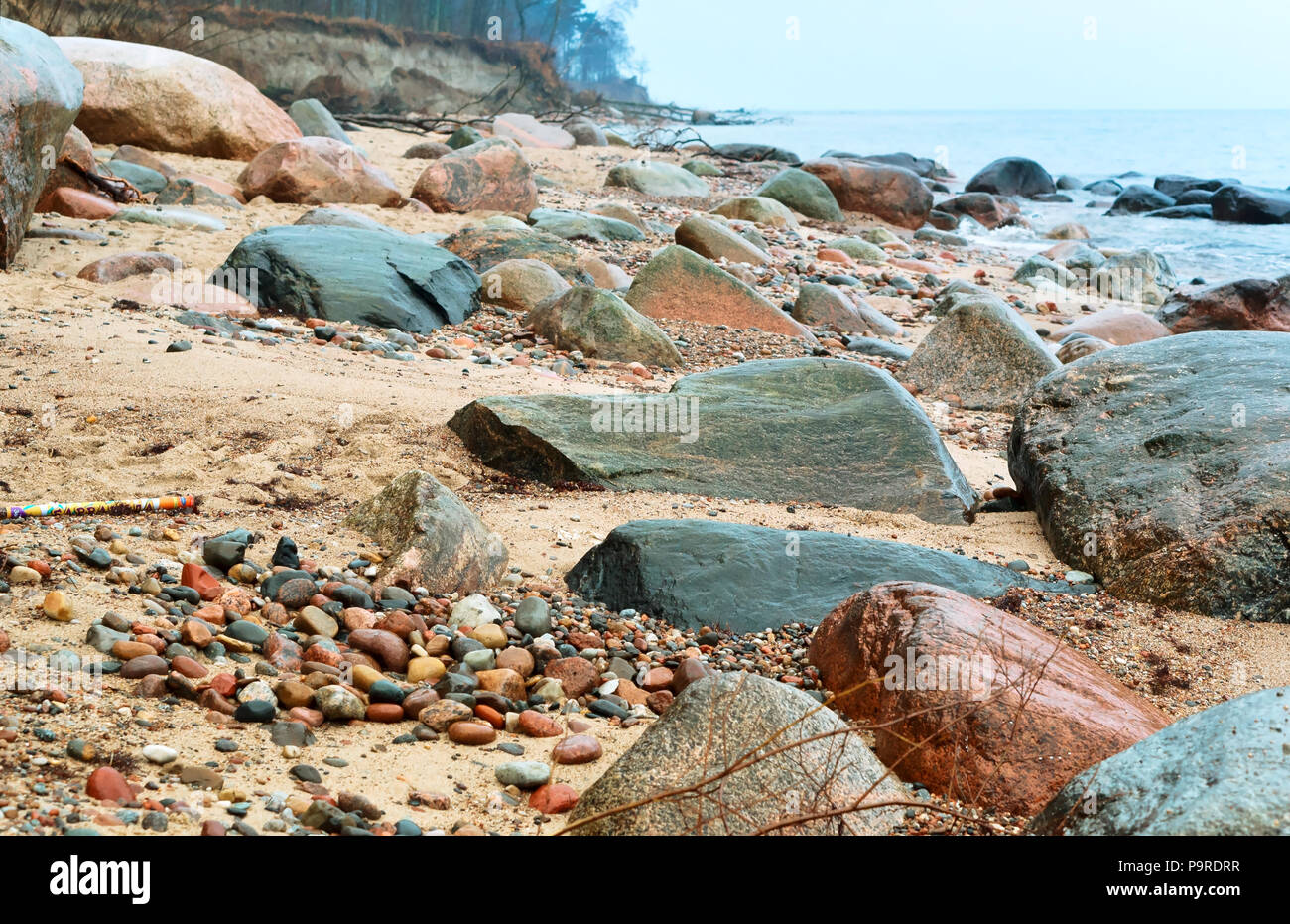 Black sea rocky shore hi-res stock photography and images - Alamy