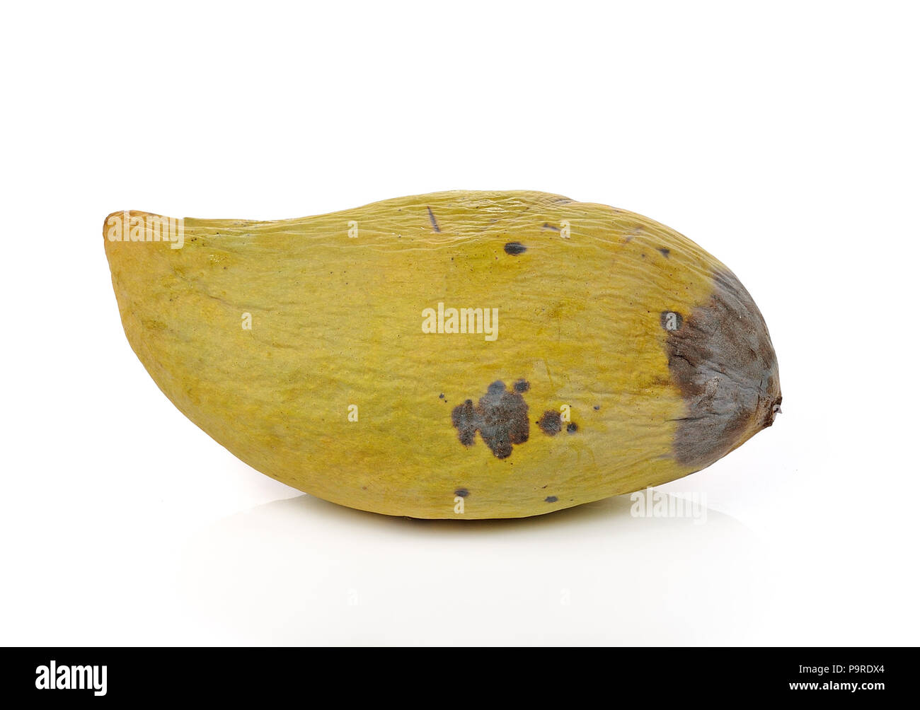 rotten mangoes isolated on white background Stock Photo - Alamy