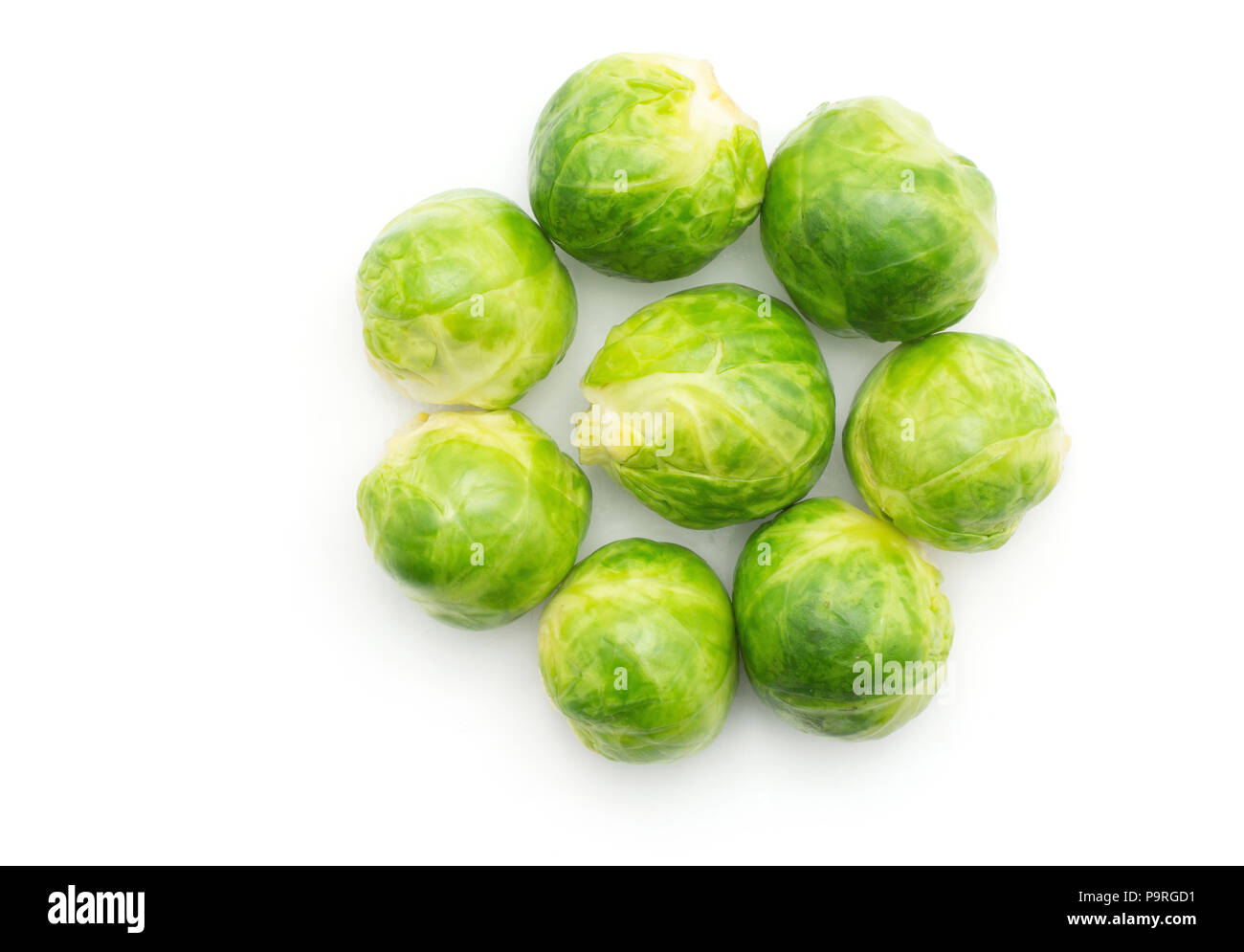 Brussel sprout flower Cut Out Stock Images & Pictures - Alamy
