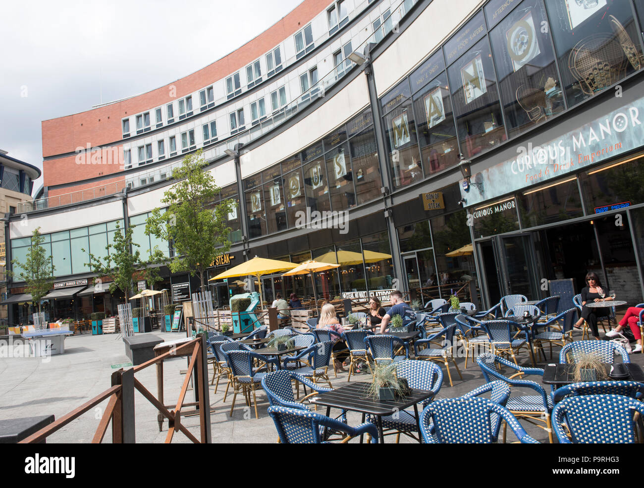 Trinity Square in Nottingham City, Nottinghamshire England UK Stock ...