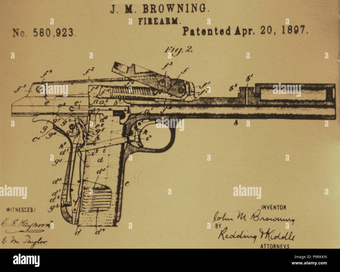 1897 patent hi-res stock photography and images - Alamy
