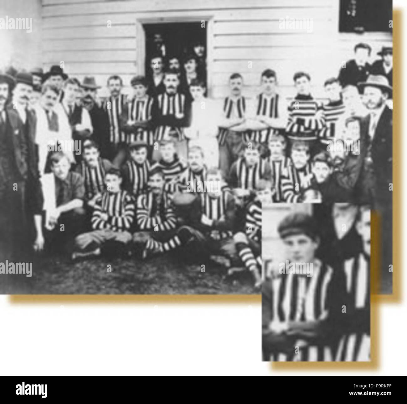 . English: Early 1900s Brunswick Football Club squad. Brunswick ...