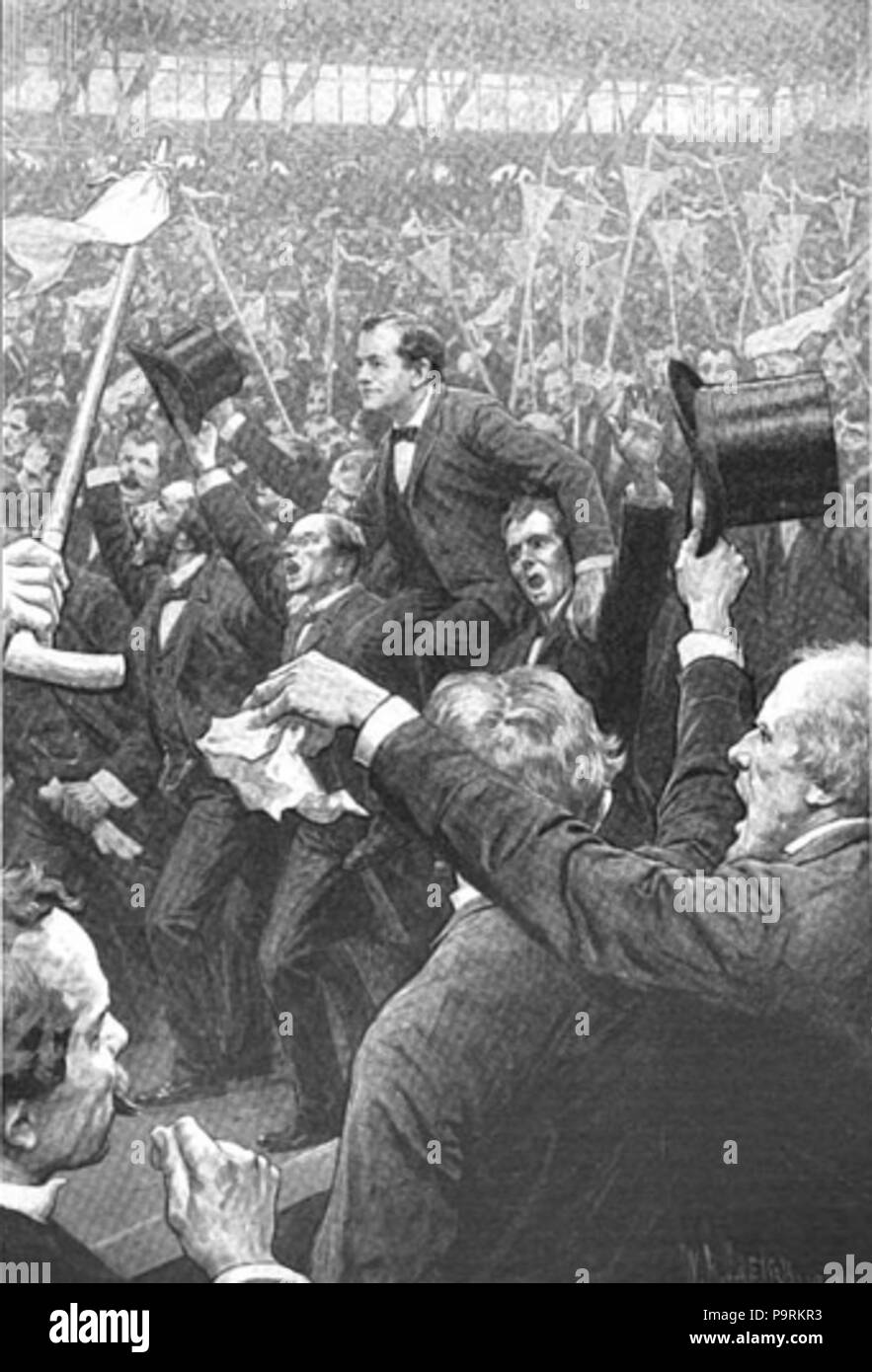William jennings bryan campaign Black and White Stock Photos & Images ...