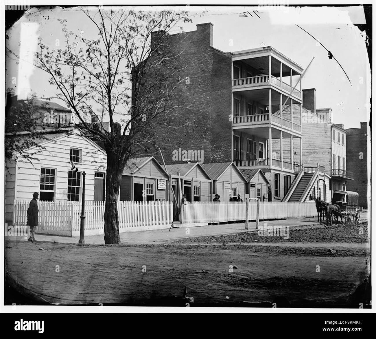 1800s buildings hi-res stock photography and images - Alamy