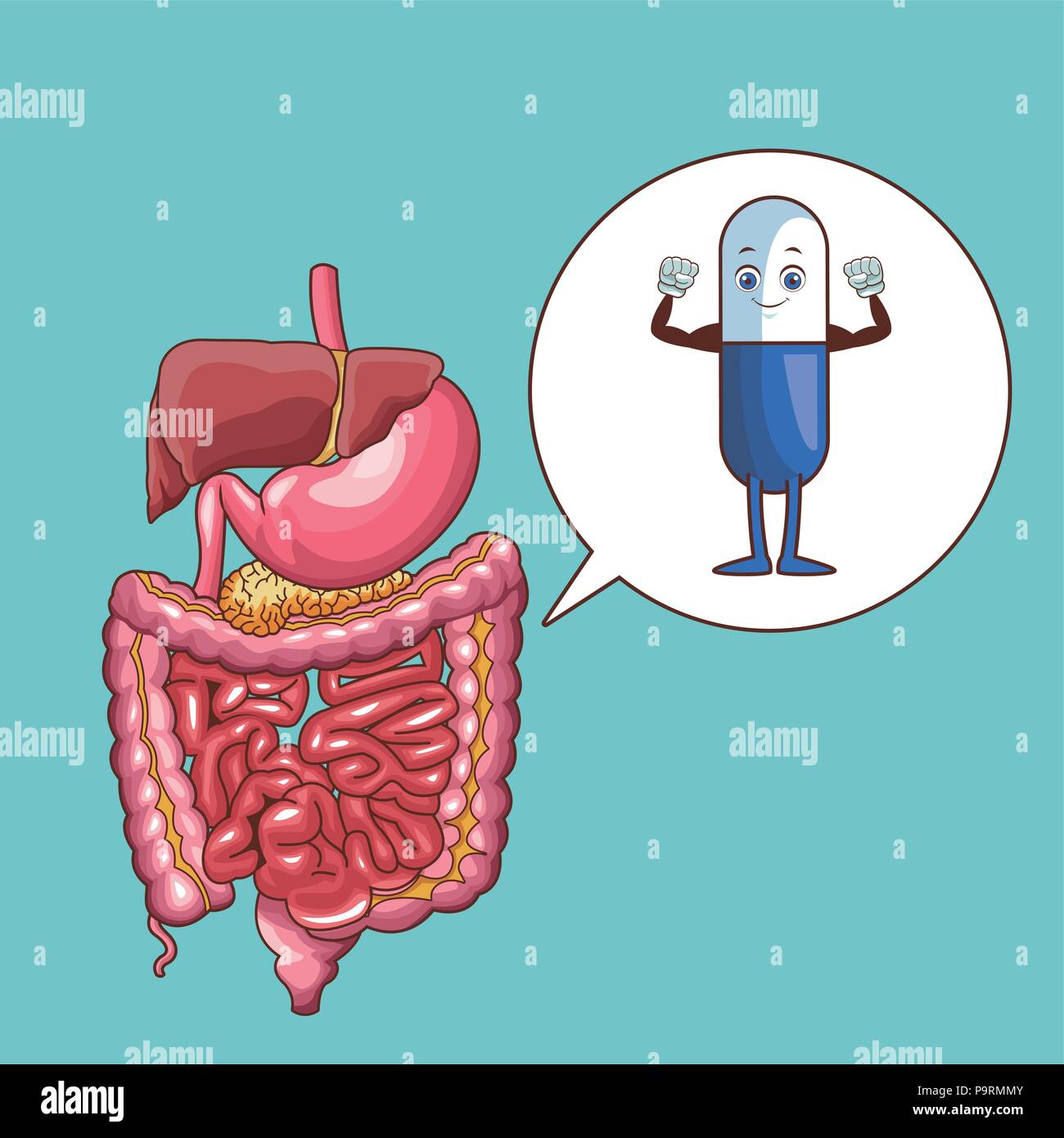 Indigestion Graphic Stock Photos & Indigestion Graphic Stock Images - Alamy