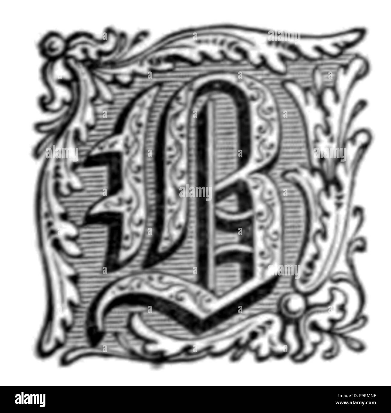 Initial b hi-res stock photography and images - Alamy