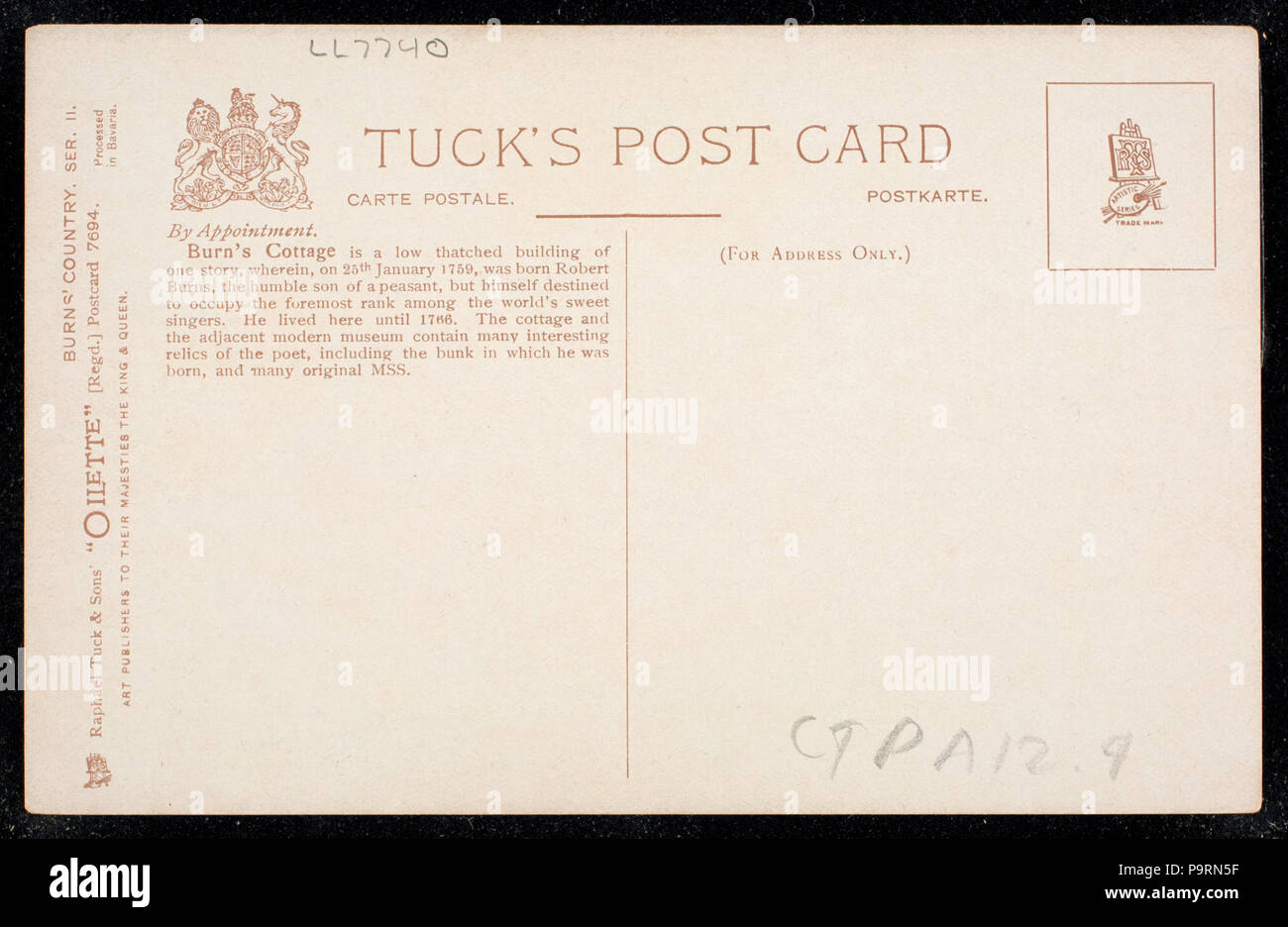 Burns country hi-res stock photography and images - Alamy