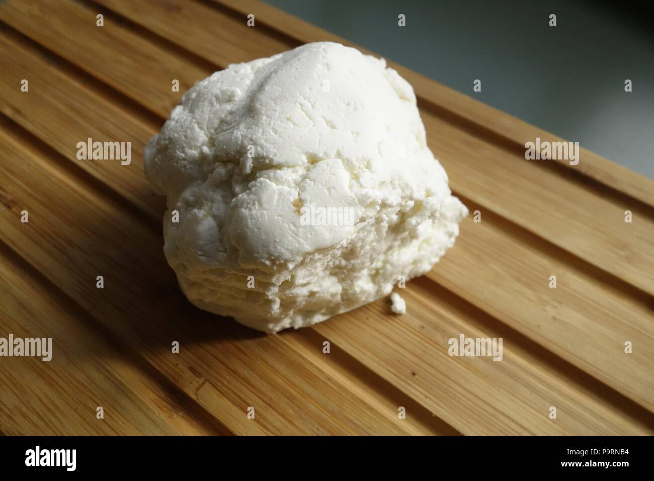 Fresh Soft Mizithra Cheese Stock Photo - Alamy