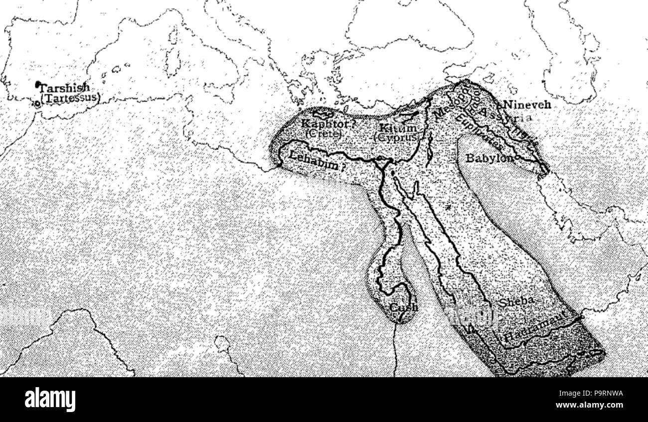 Ancient israel map hi-res stock photography and images - Alamy