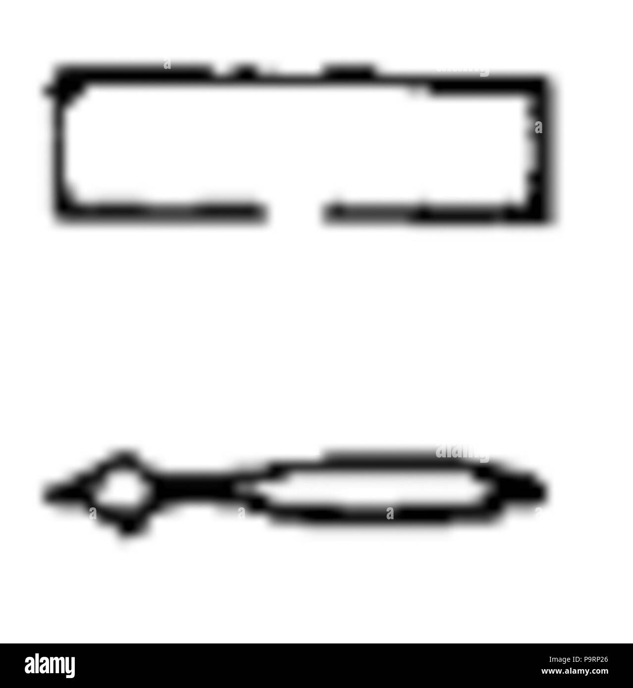 Pharaoh artifacts Cut Out Stock Images & Pictures - Alamy