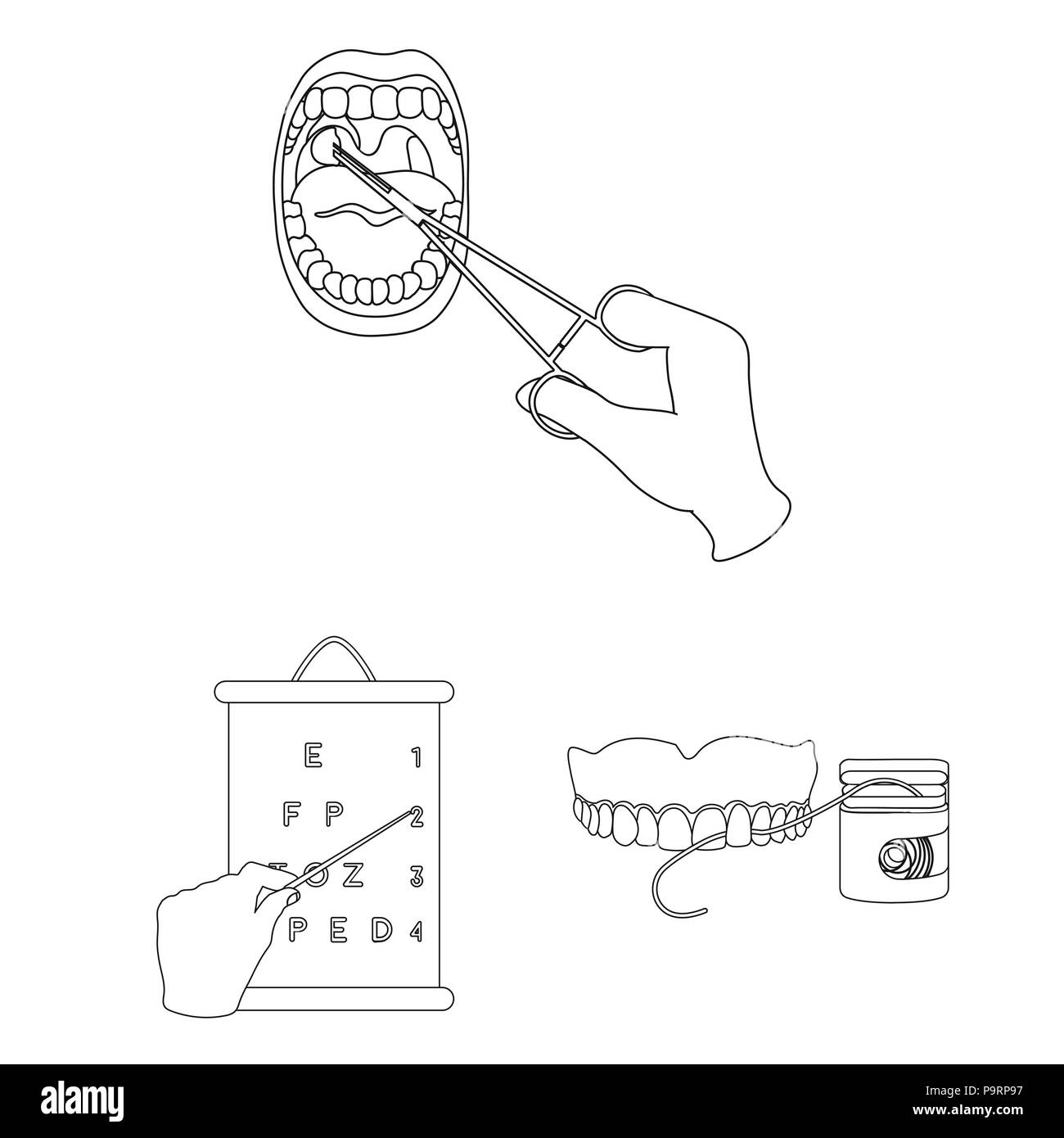 Manipulation by hands outline icons in set collection for design. Hand ...