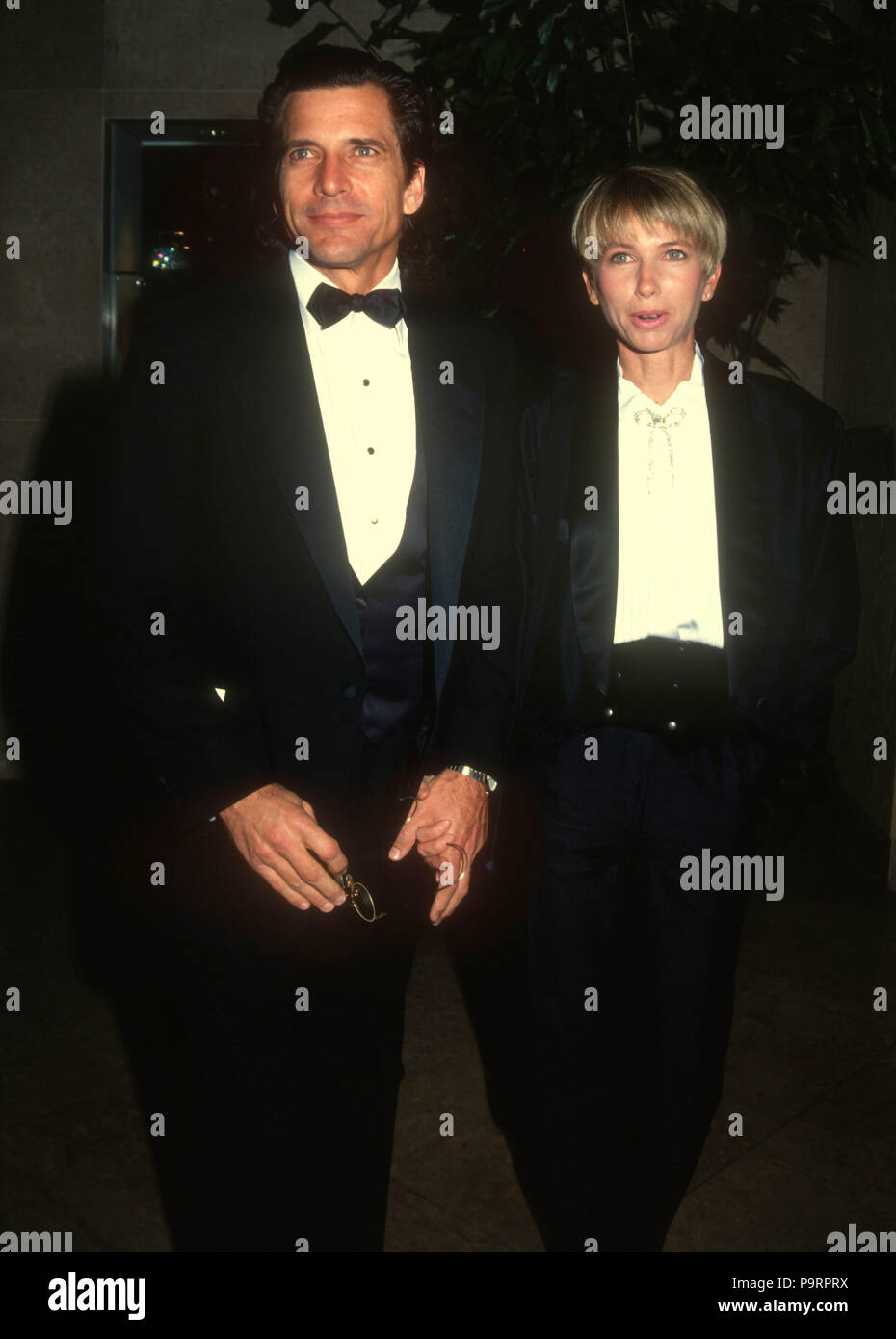 BEVERLY HILLS, CA - MARCH 22: (L-R) Actor Dirk Benedict and wife ...