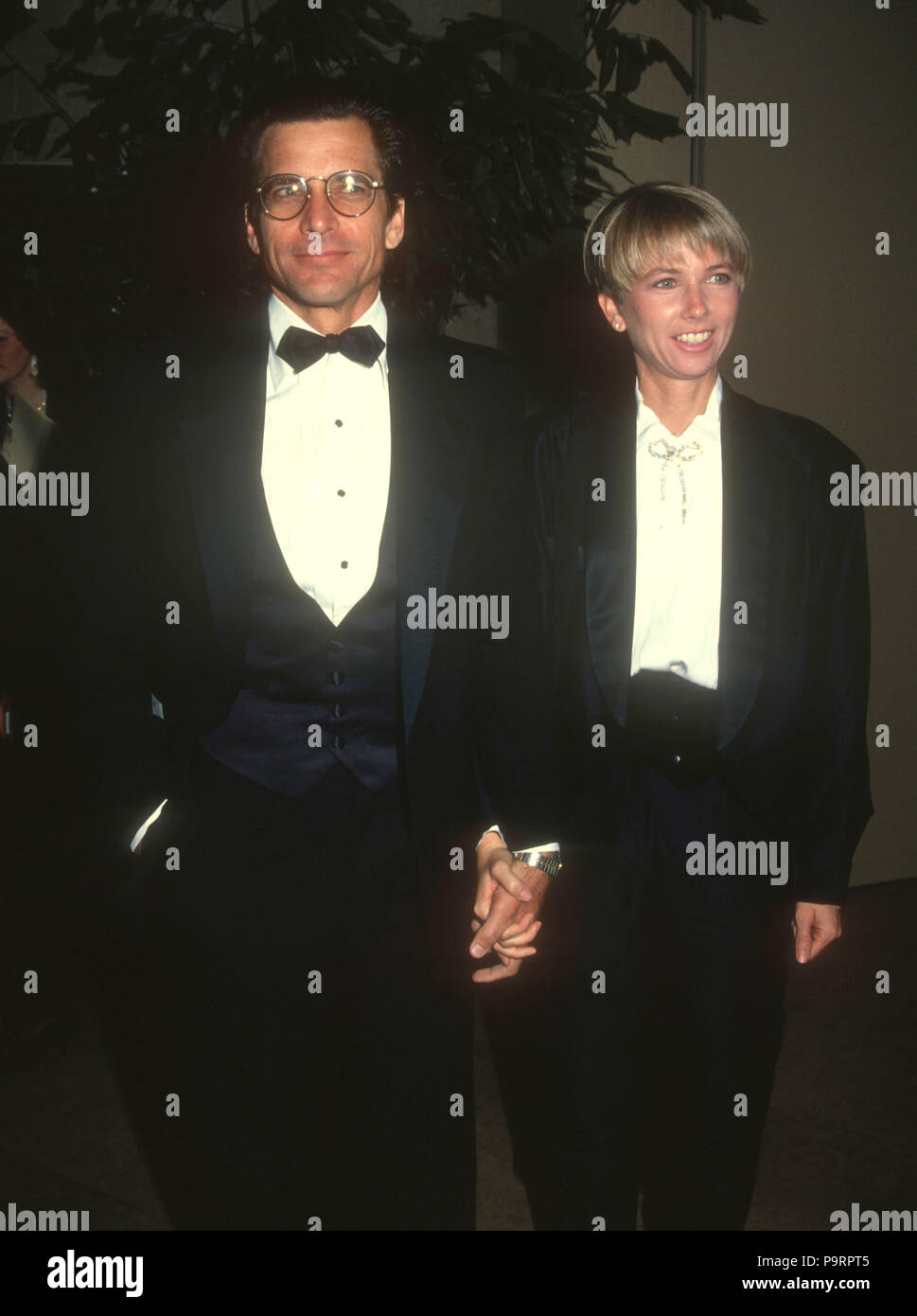 BEVERLY HILLS, CA - MARCH 22: (L-R) Actor Dirk Benedict and wife ...