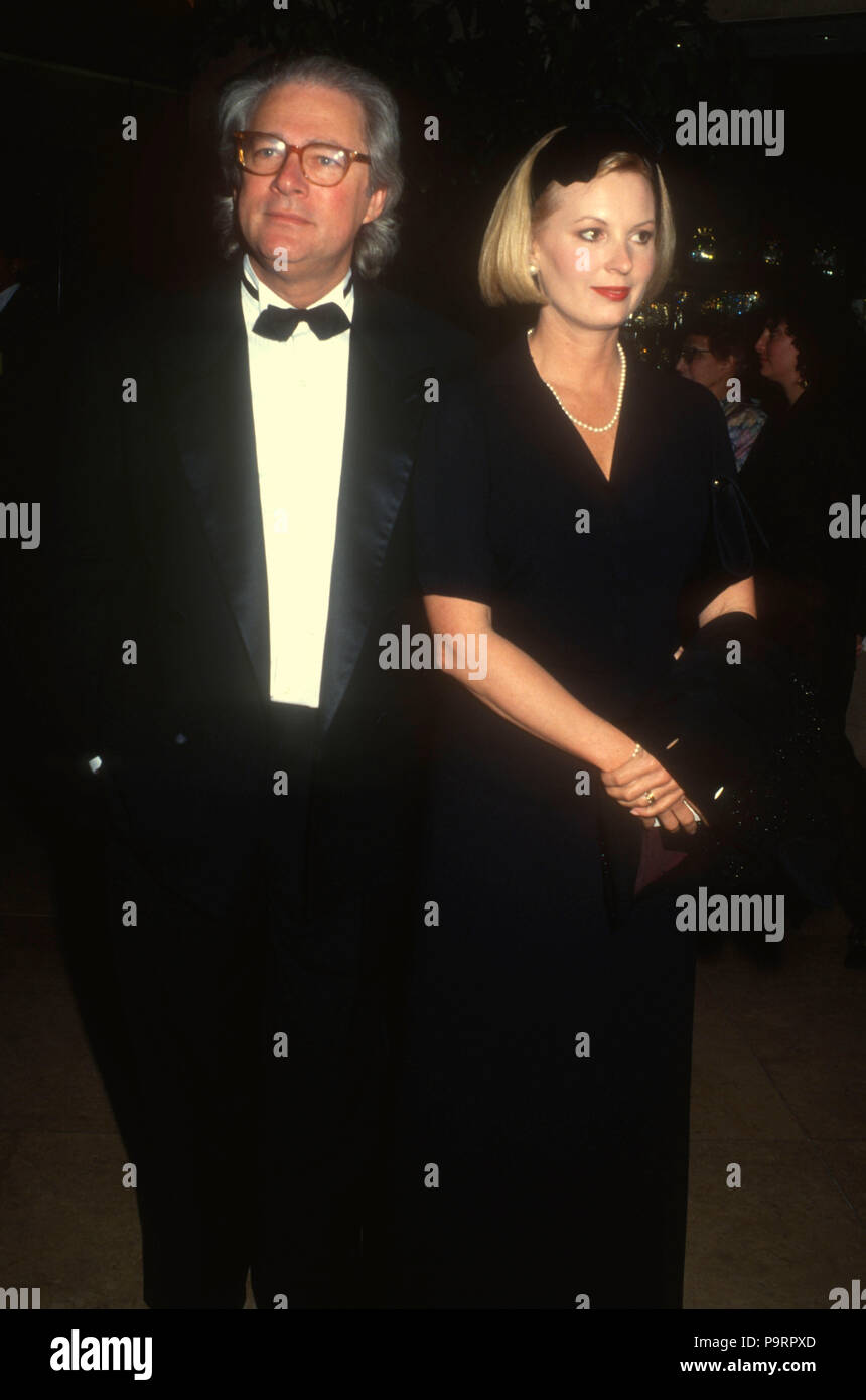 BEVERLY HILLS, CA - MARCH 22: (L-R) Director Barry Levinson and wife ...