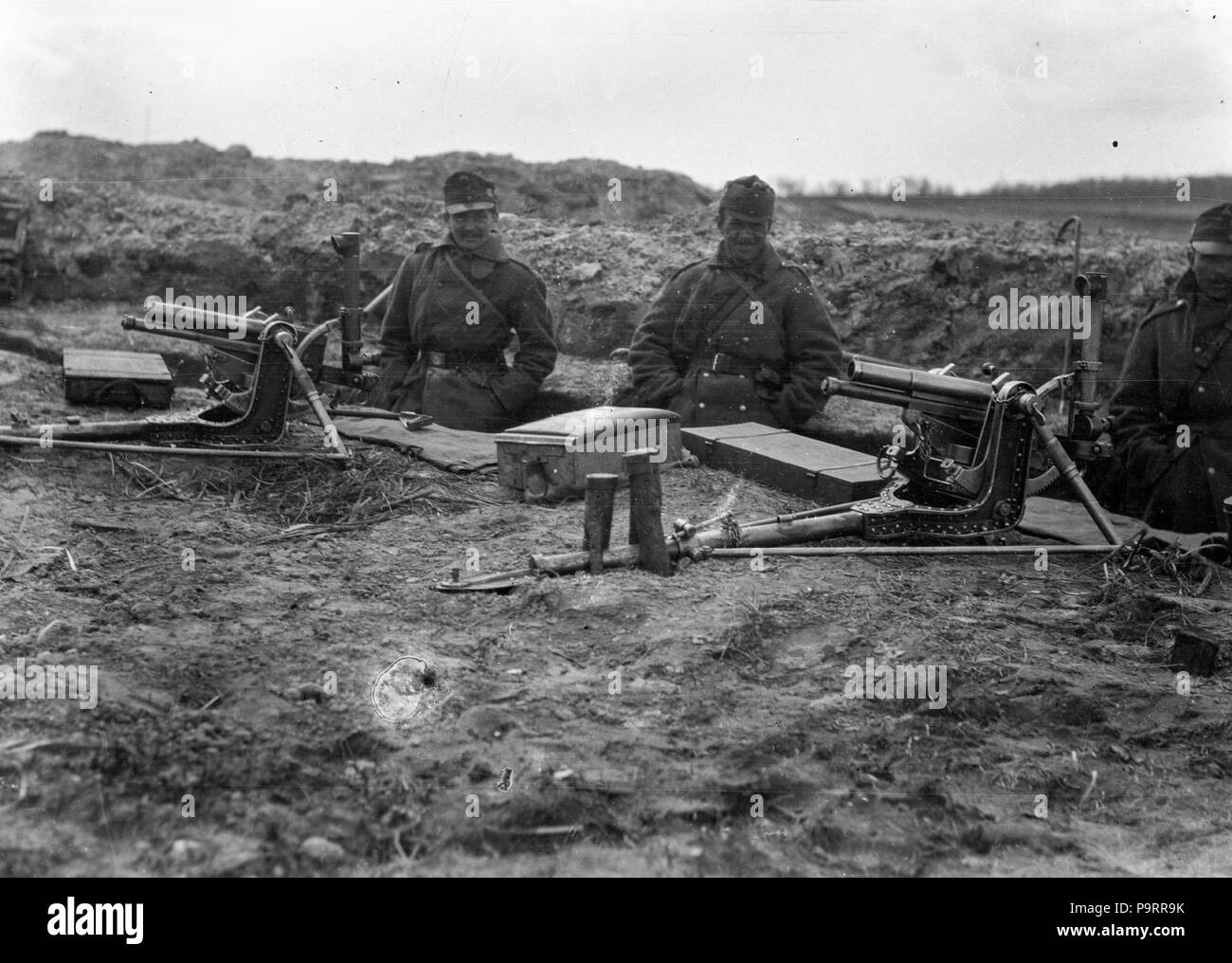 First world war trench hi-res stock photography and images - Alamy