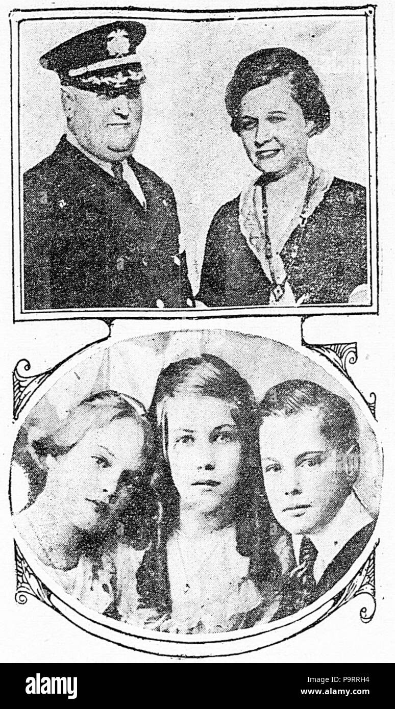 279 Captain Albert Randall and family Stock Photo - Alamy