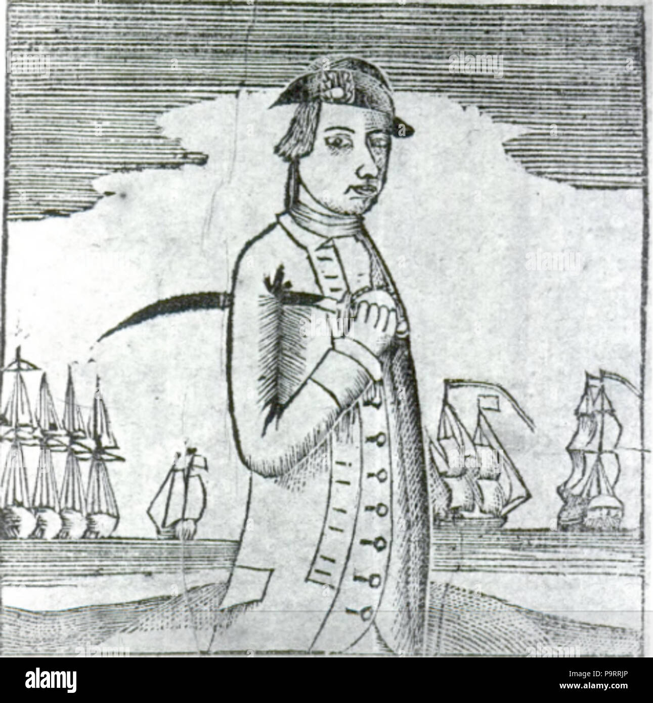 279 Captain John Manley, wood block, Peabody Essex Museum Stock Photo ...