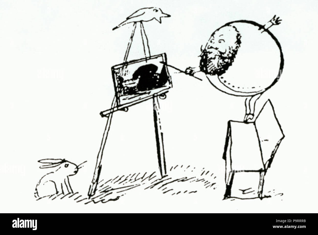 Painting depicting Cut Out Stock Images & Pictures - Alamy