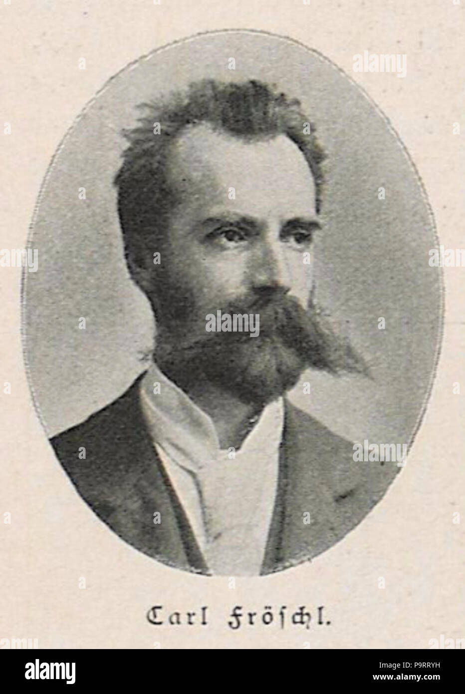 281 Carl Fröschl 1897 Stock Photo - Alamy