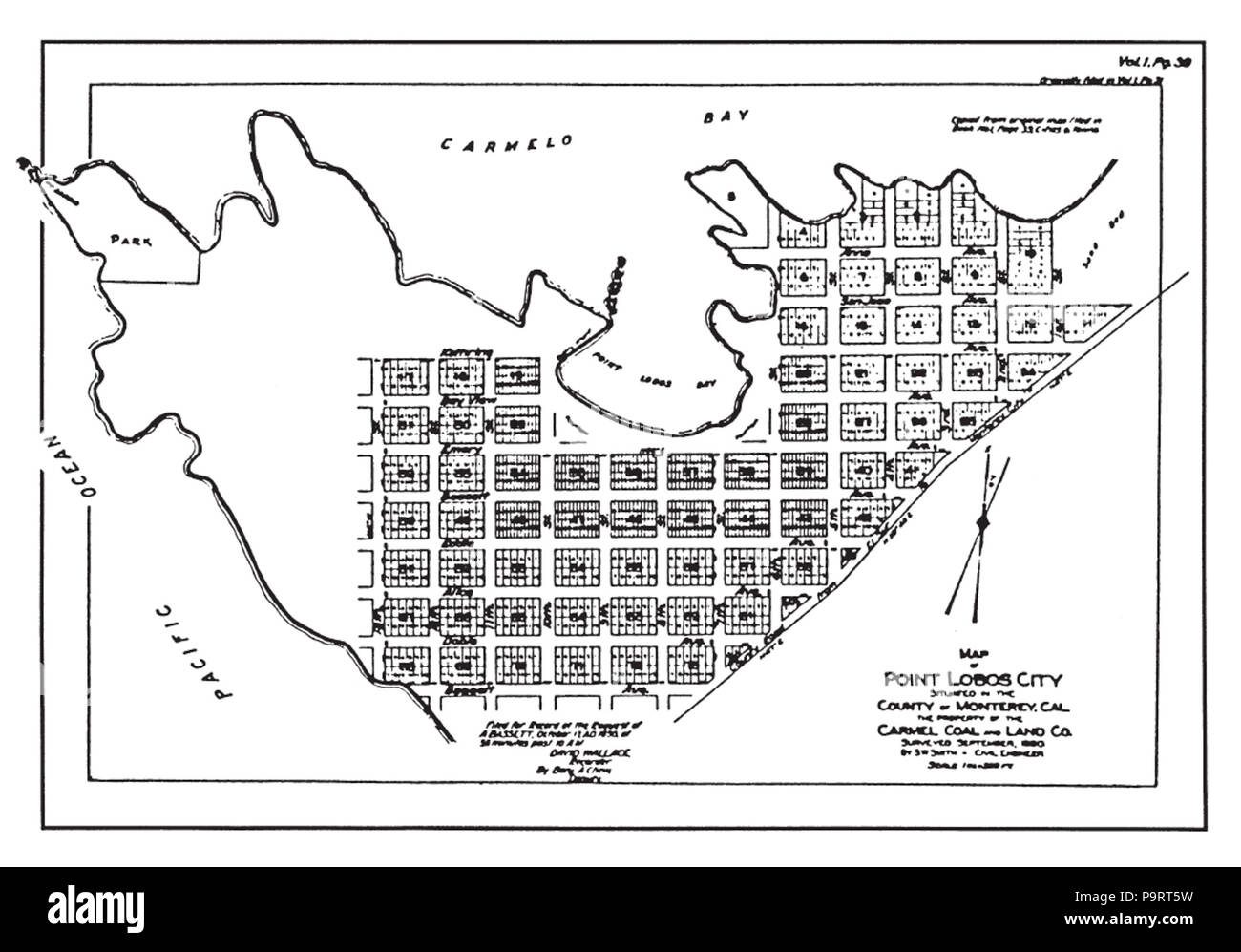 Plot map hi-res stock photography and images - Alamy