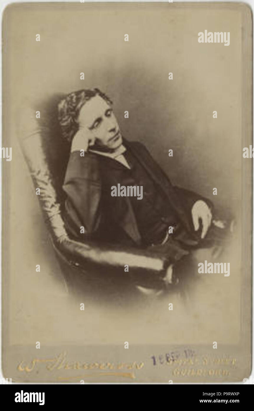 Charles lutwidge dodgson lewis carroll hi-res stock photography and ...