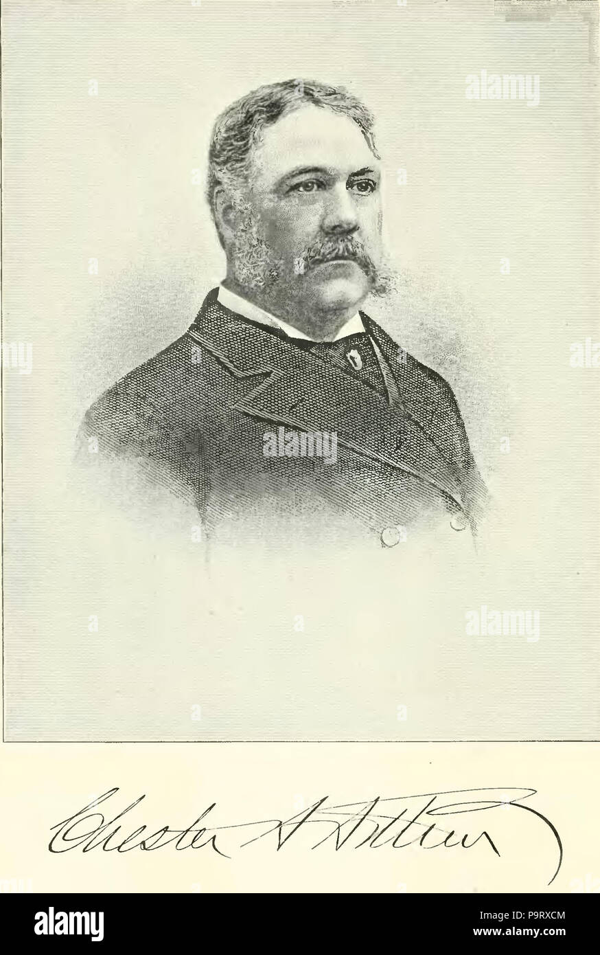 Chester alan arthur hi-res stock photography and images - Alamy