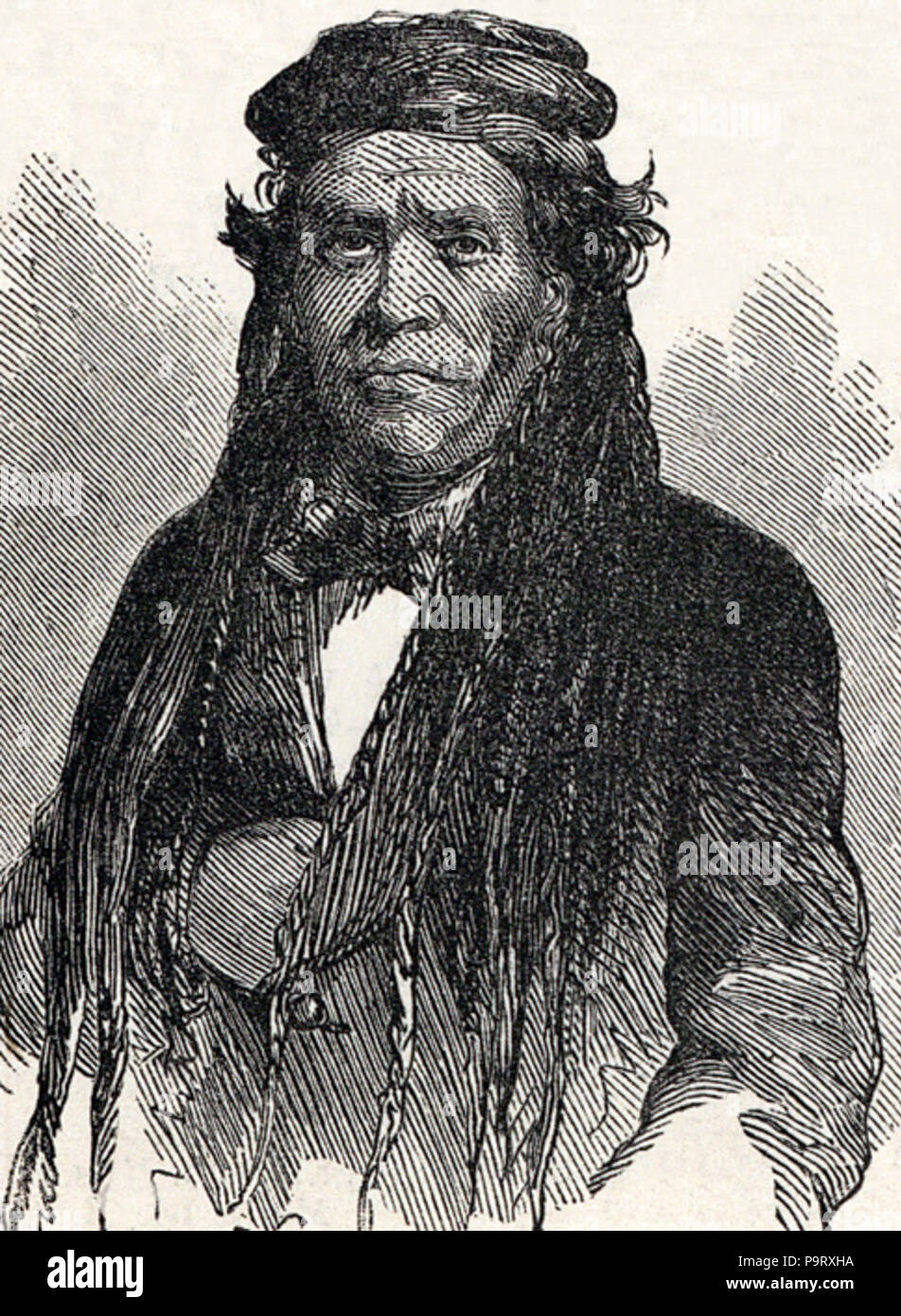 305 Chief Irataba of the Mojave Nation, February 1864, artist's ...