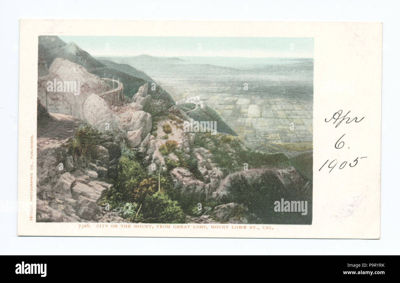 Mount lowe hi-res stock photography and images - Alamy