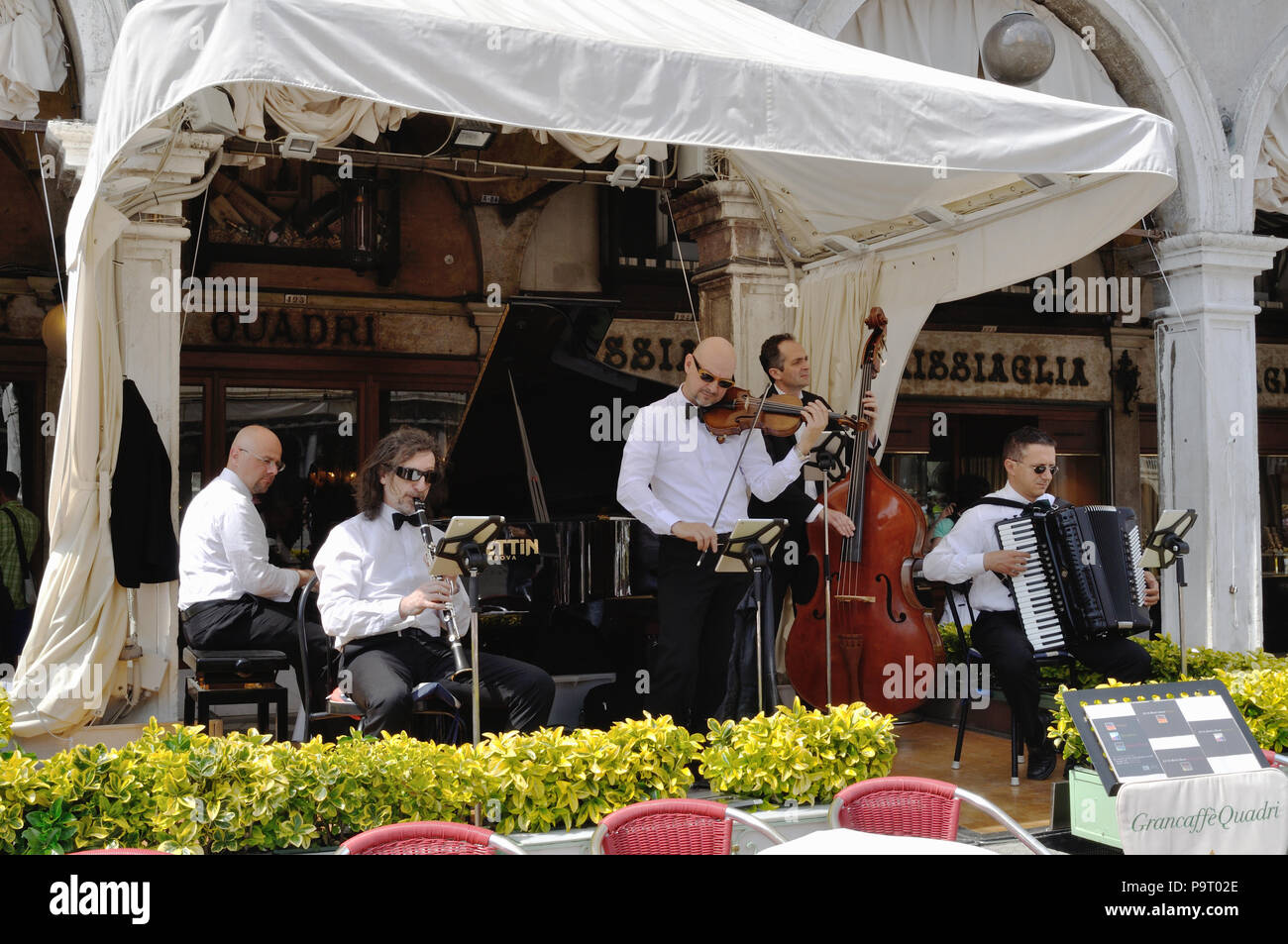 Gran caffe quadri restaurant hi-res stock photography and images - Alamy