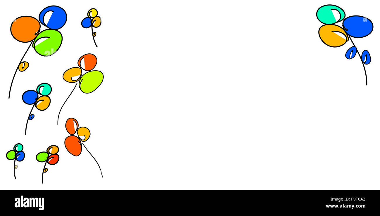 abstract floral theme backdrop Stock Photo - Alamy