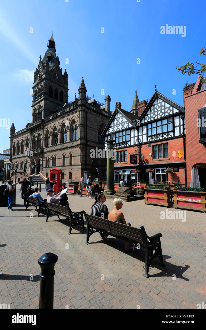 England tourist attractions places to visit in chester hi-res stock ...