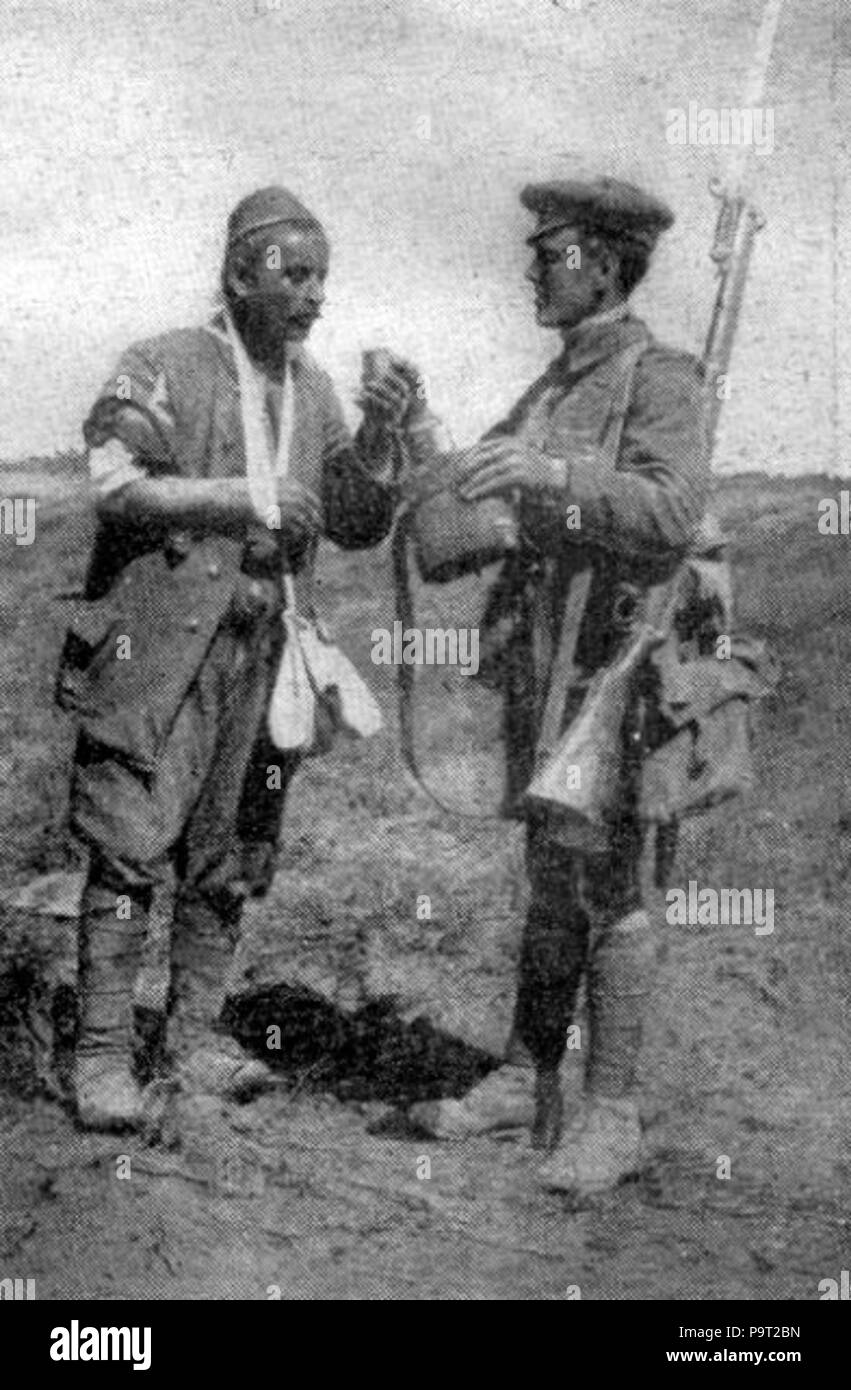 British soldier first war Black and White Stock Photos & Images - Alamy
