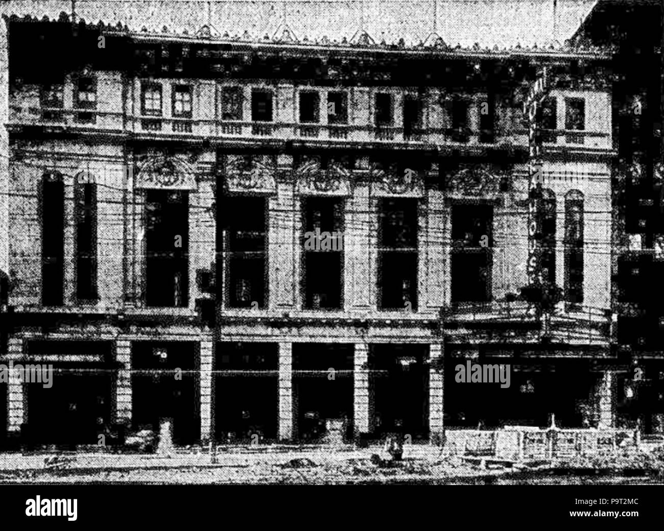 City and opera house Black and White Stock Photos & Images - Alamy