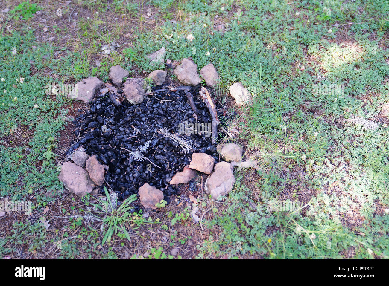 Abandoned campfire hi-res stock photography and images - Alamy