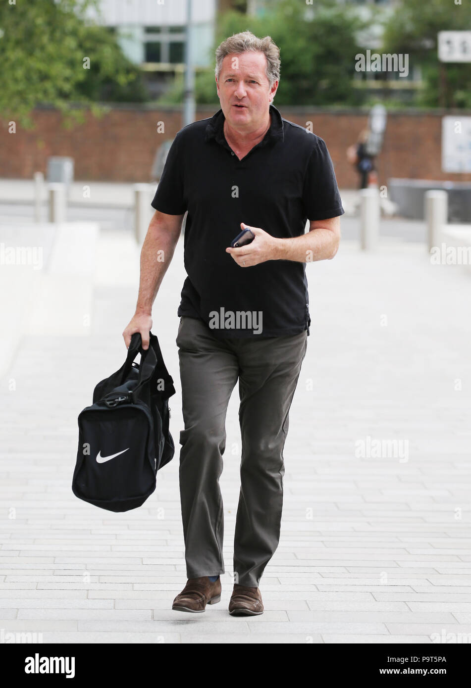 Piers Morgan outside ITV Studios Featuring: Piers Morgan Where: London ...
