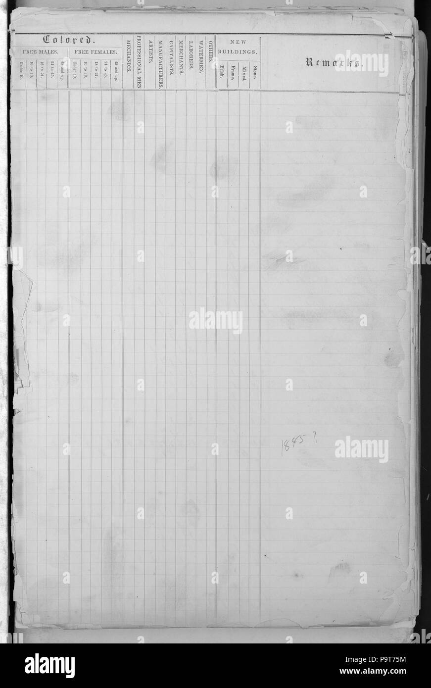 American census hi-res stock photography and images - Alamy