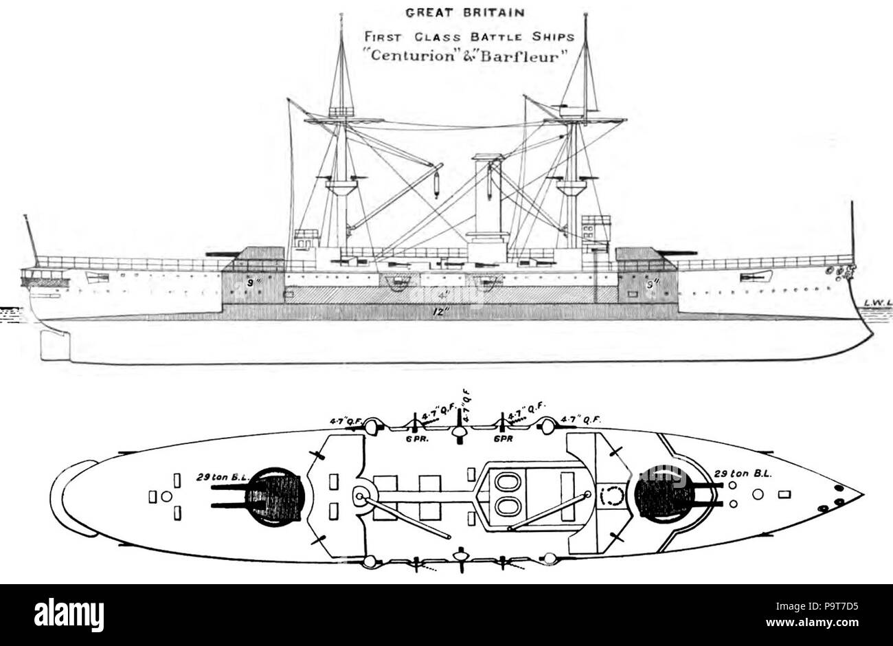 Centurion class battleship hi-res stock photography and images - Alamy