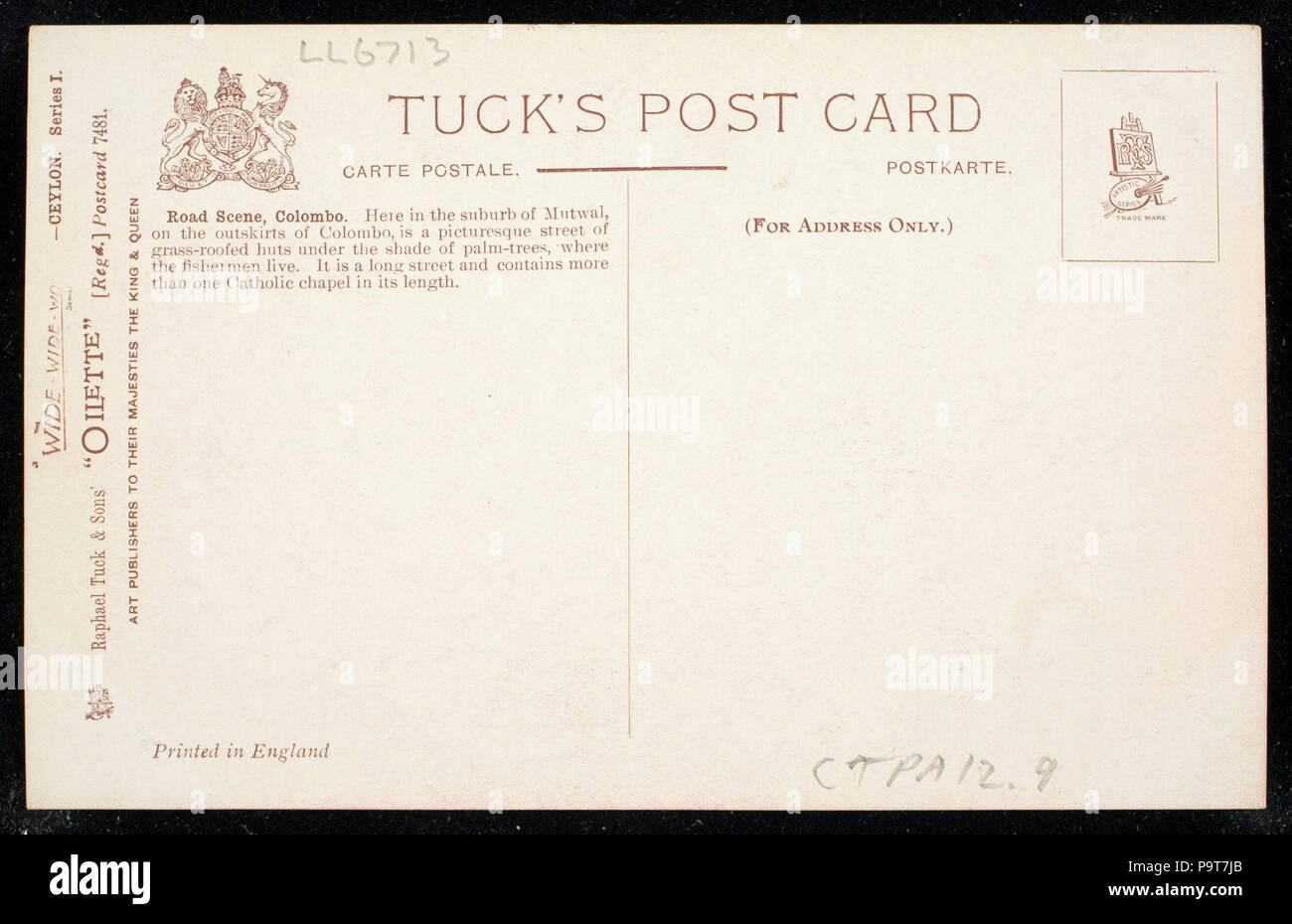 Ceylon road hi-res stock photography and images - Alamy