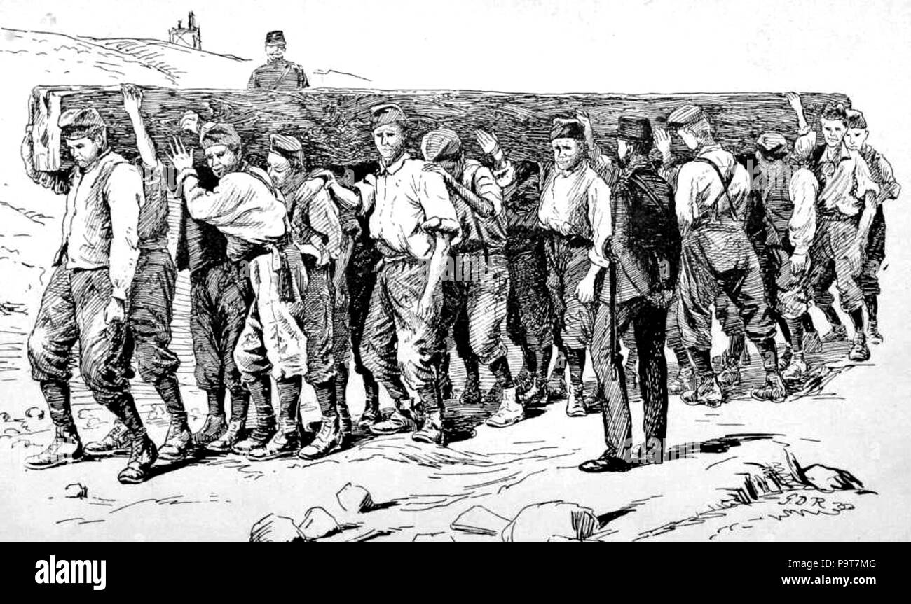 295 Chain gang illustration Stock Photo - Alamy