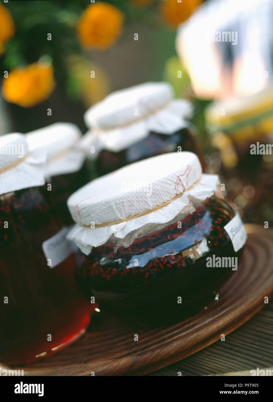 Jars of jam hi-res stock photography and images - Alamy